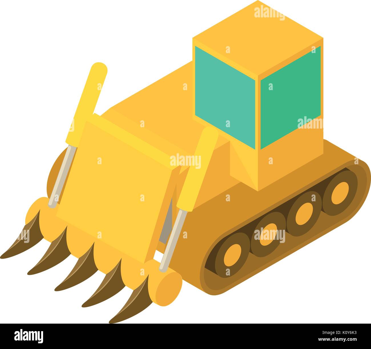 Boggy bulldozer Stock Vector Images - Alamy