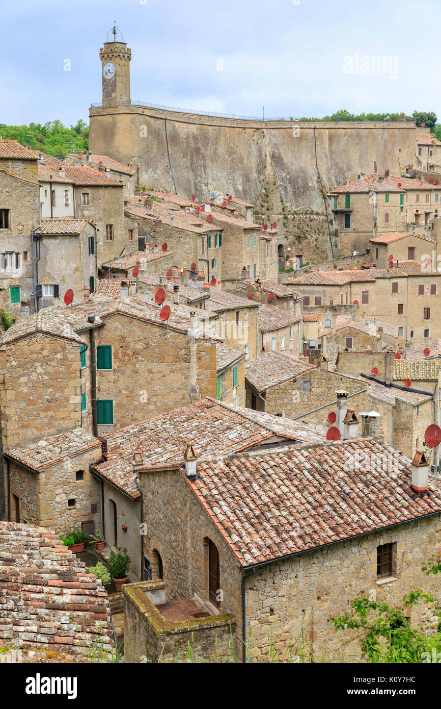 Sorano tuscany hi-res stock photography and images - Alamy