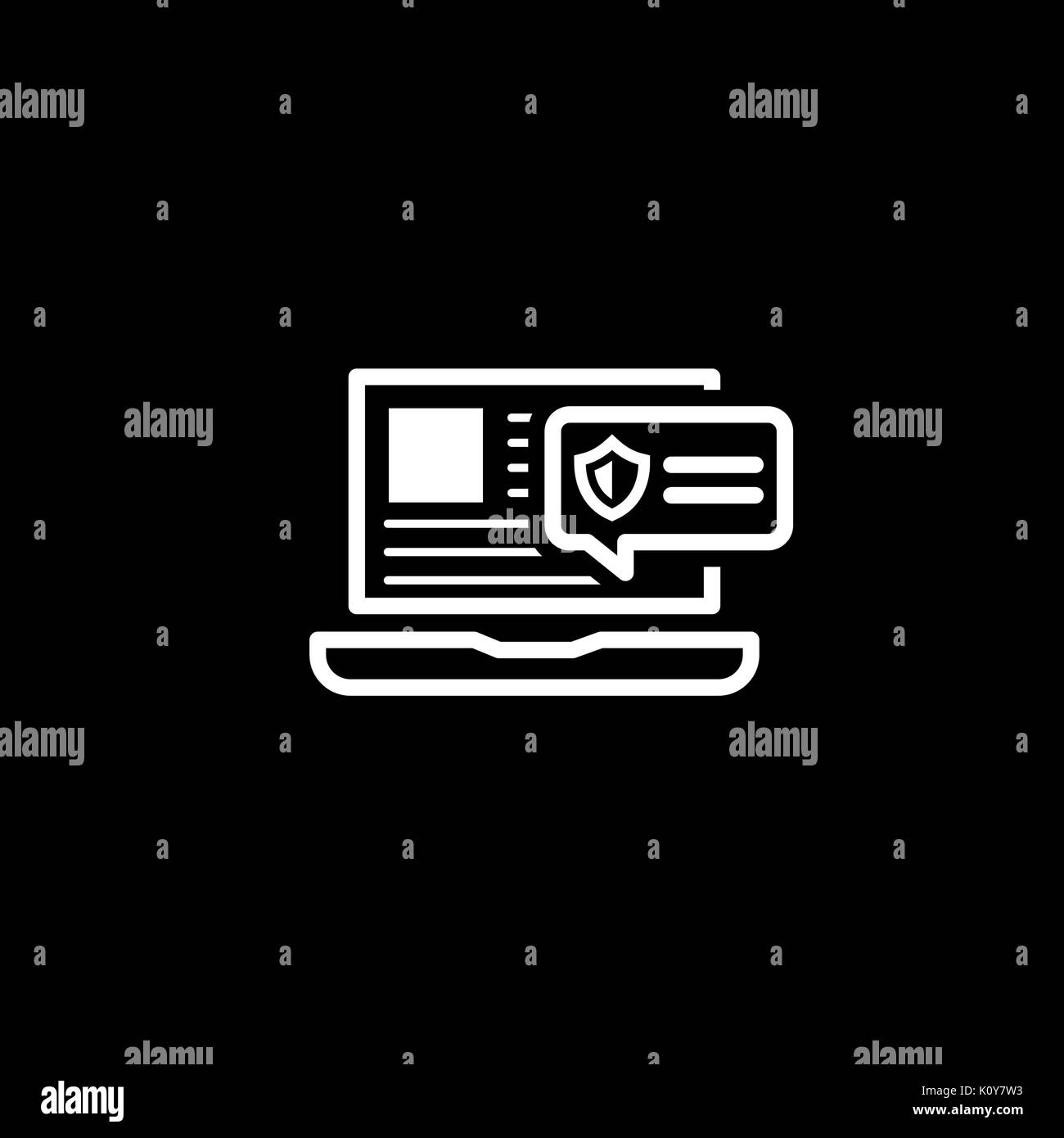 Notification sign Stock Vector Images - Alamy