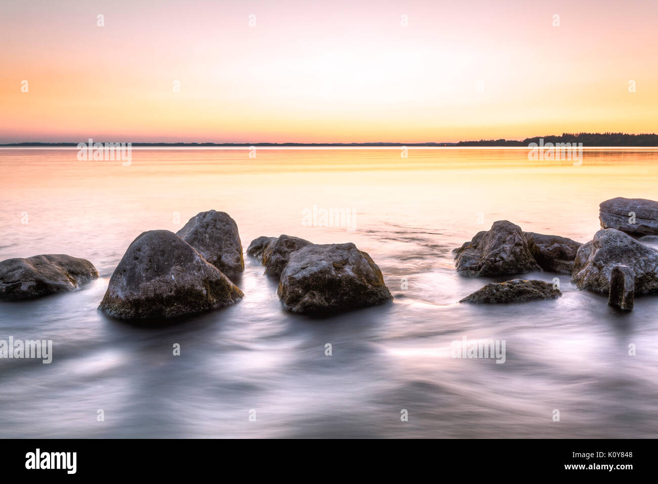 Chiemsee Chieming Bavaria Germany High Resolution Stock Photography and ...