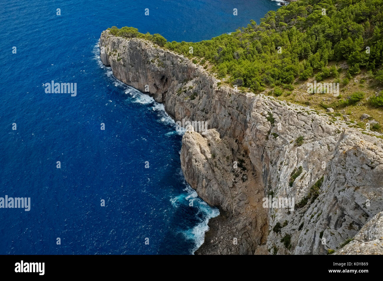 Cap de Formentor Majorca Mallorca Mediterranean Sea Spain Europe Stock ...