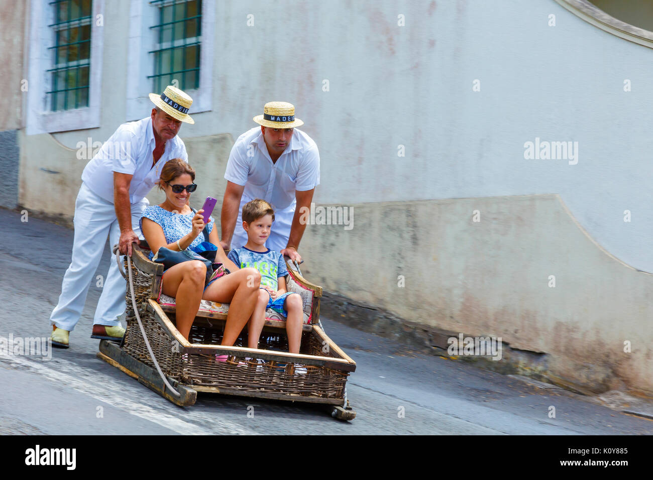 Toboggan Madeira High Resolution Stock Photography and Images - Alamy