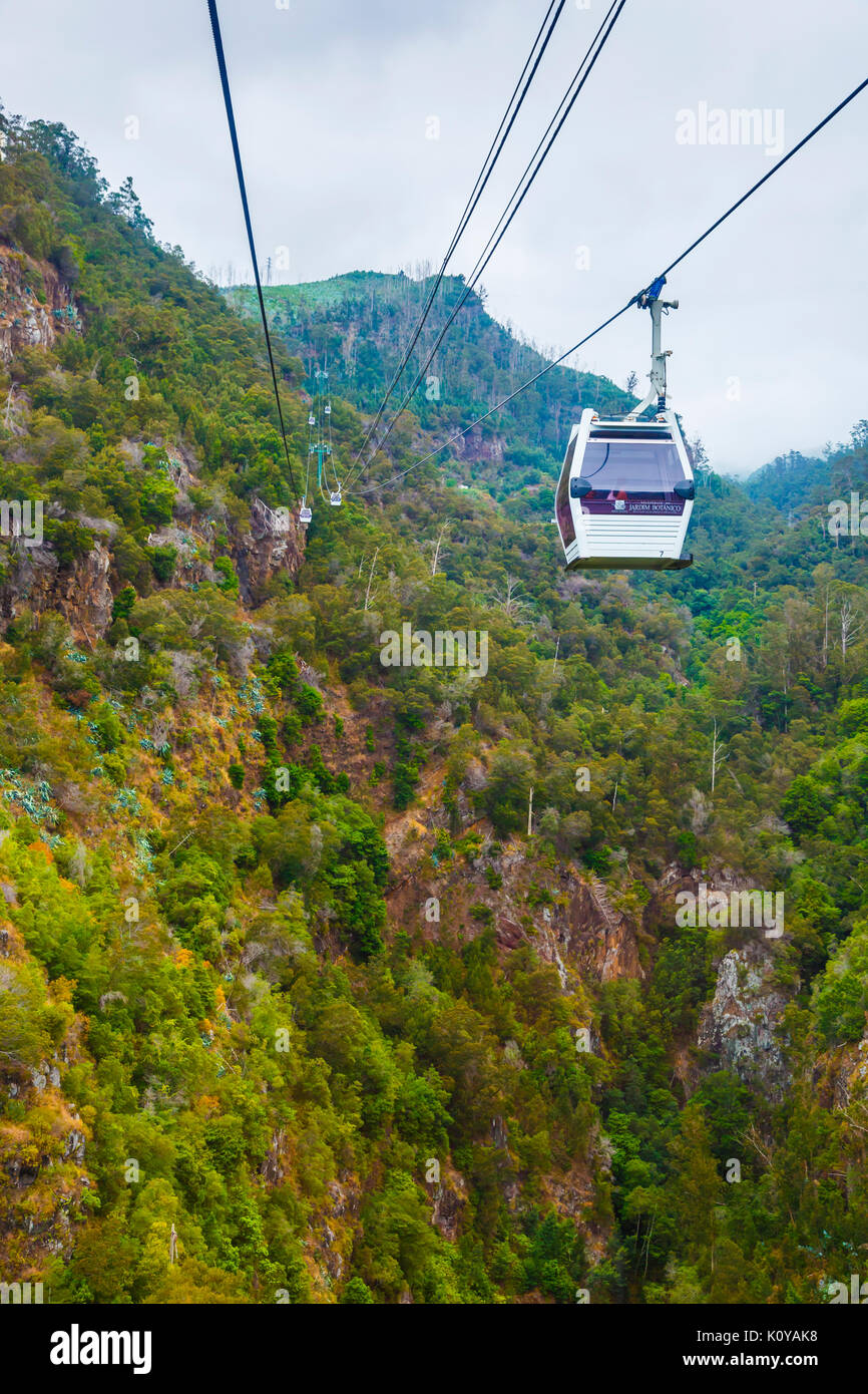 Cable Car to Botanic Gardens Stock Photo - Alamy