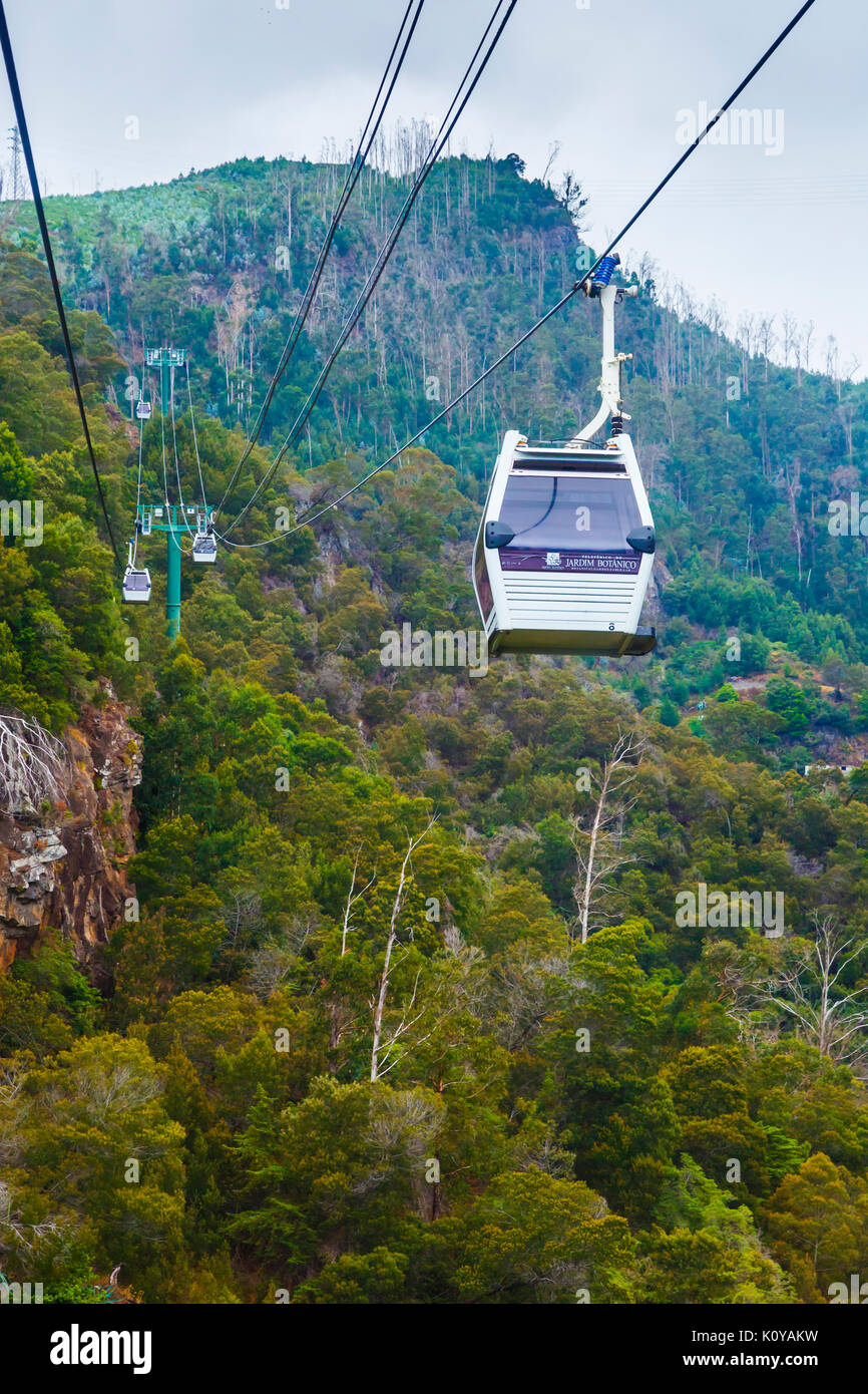 Cable Car to Botanic Gardens Stock Photo - Alamy