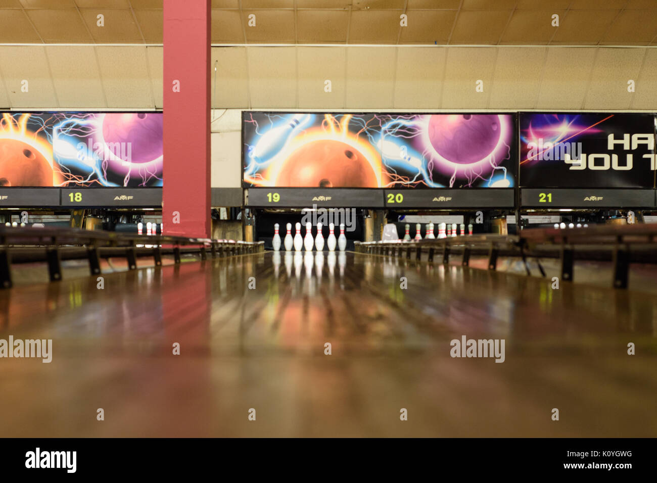 Tenpin bowling shoes hi-res stock photography and images - Alamy