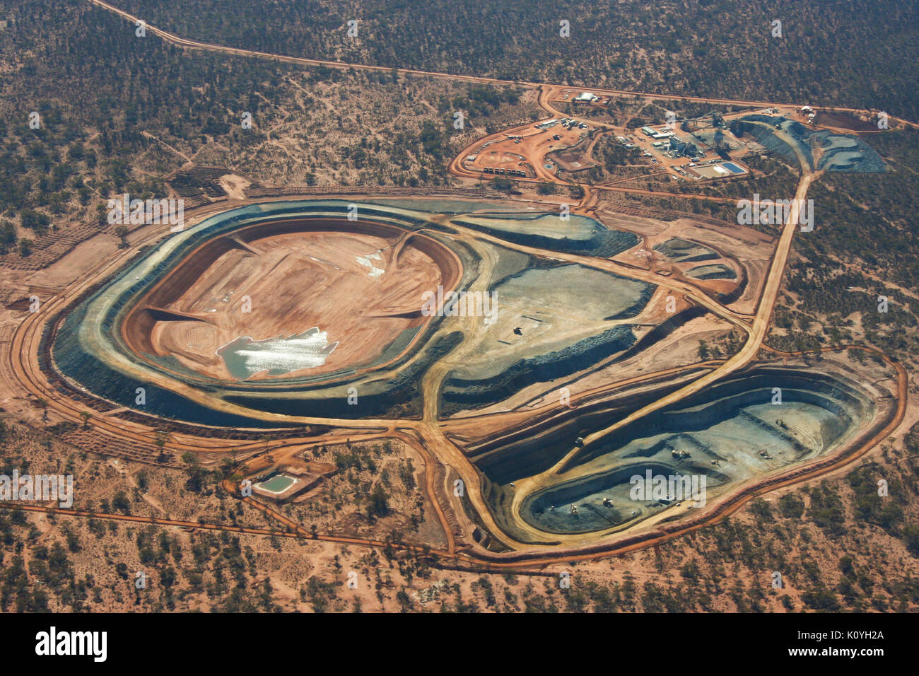 Open pit and underground mine hi-res stock photography and images - Alamy