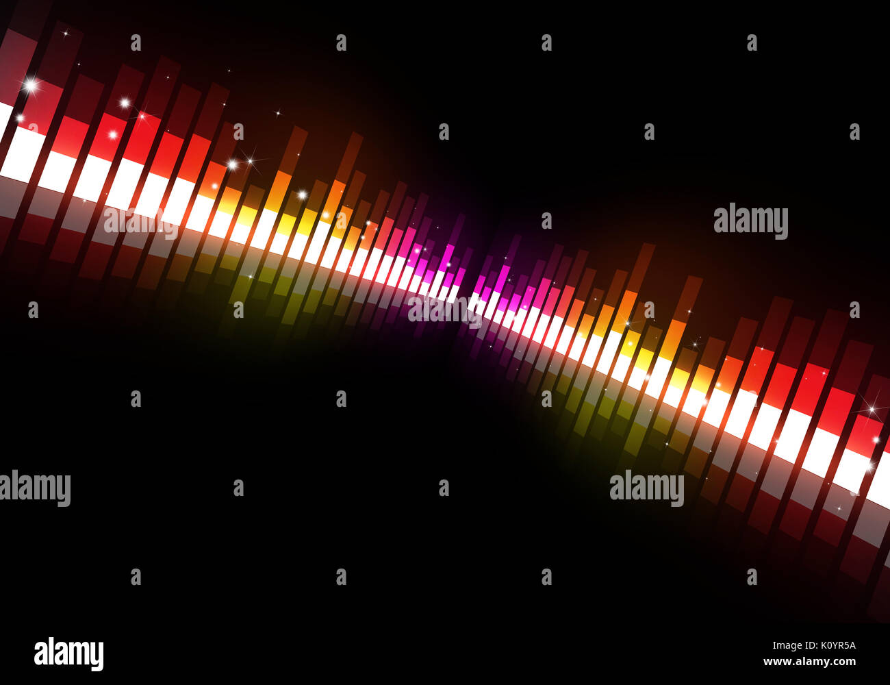 disco multicolor music equalizer background for joyful party events ...