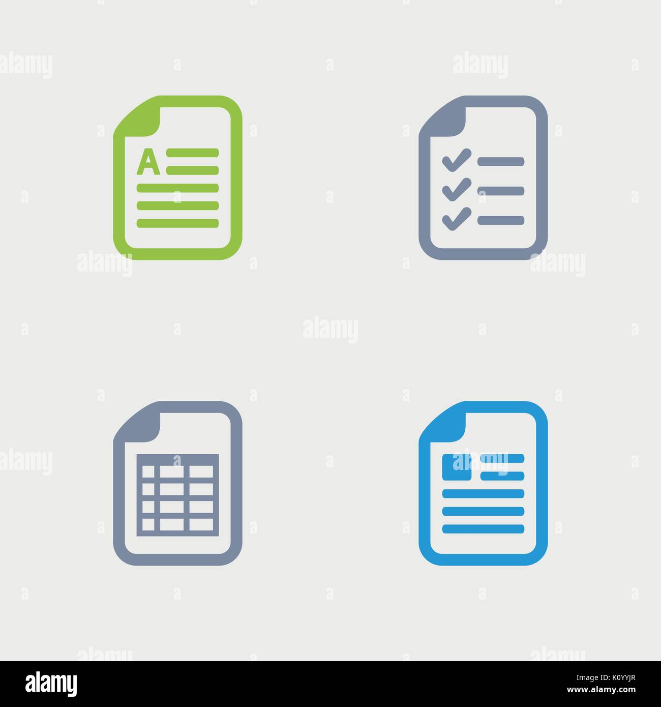 A set of 4 professional, pixel-perfect icons designed on a 32x32 pixel ...