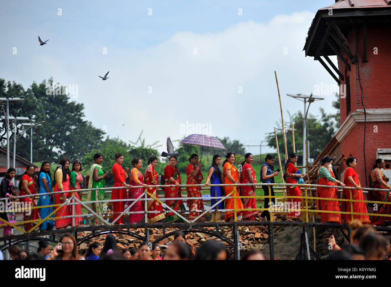 Teej nepal hi-res stock photography and images - Alamy