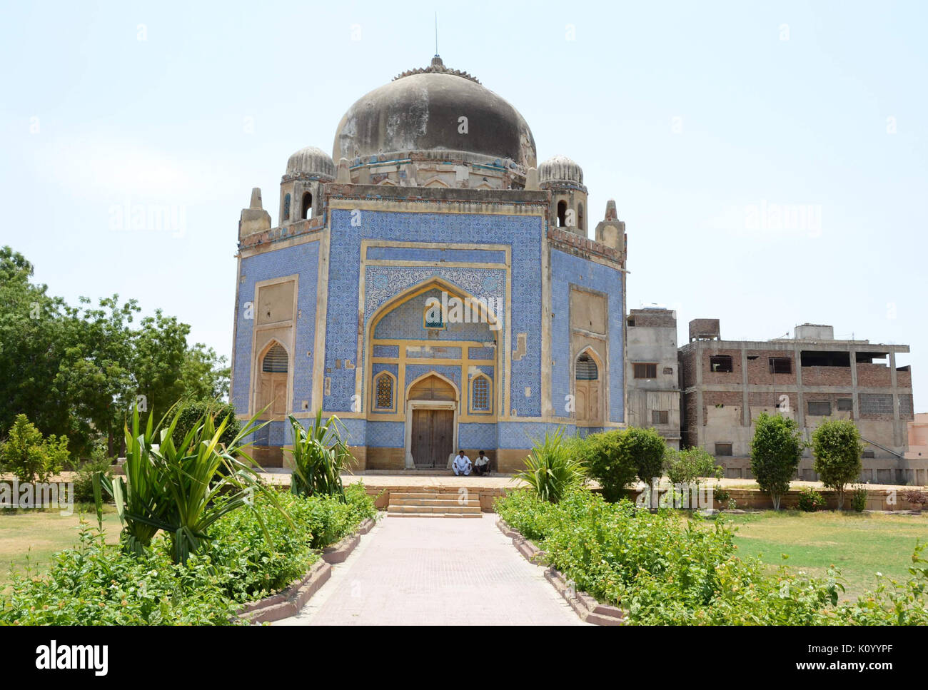Hyderabad, Pakistan. 24th Aug, 2017. A view of a historical tomb of ...