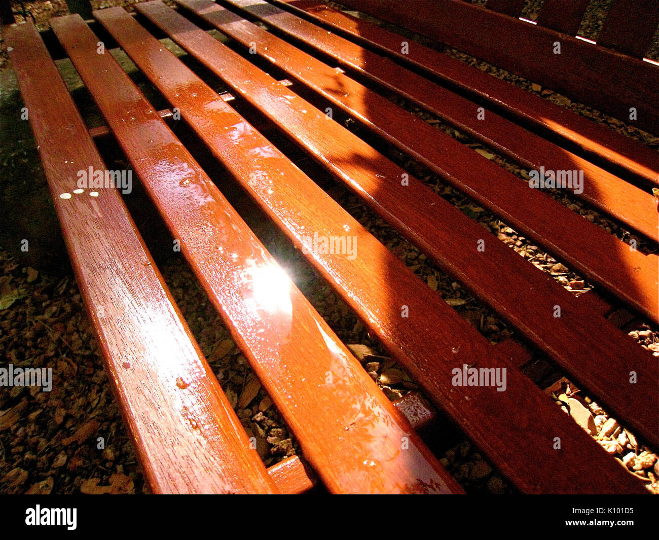 After a brief (like 10 minutes and 100 drops) rain fall in Strawberry ...