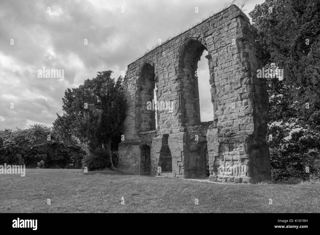 Caludon castle in caludon castle park, coventry, united kingdom Stock ...