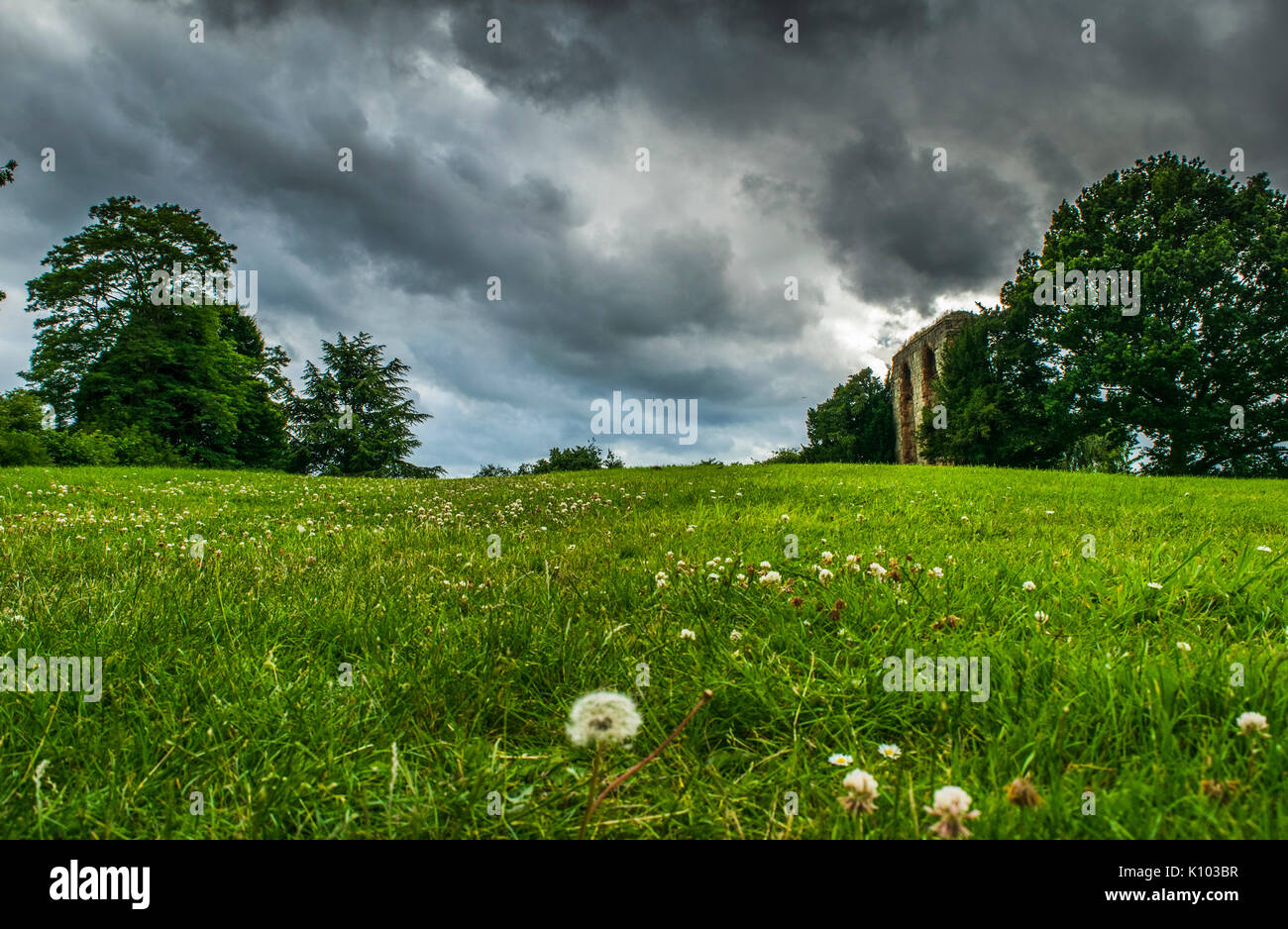 Caludon castle in caludon castle park, coventry, united kingdom Stock ...