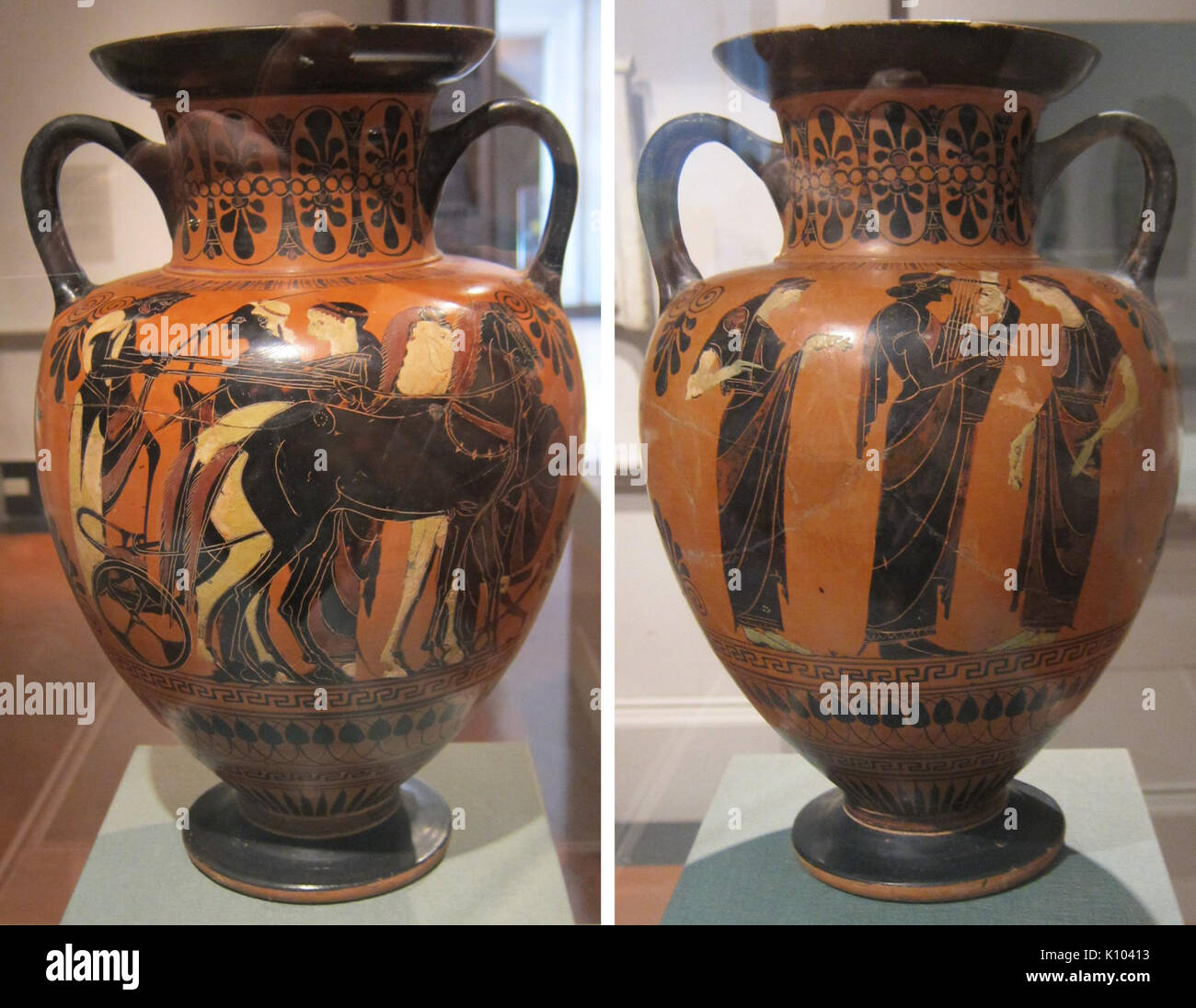 Amphora from Athens by the Dayton Painter, c. 520 BCE, Dayton Art ...