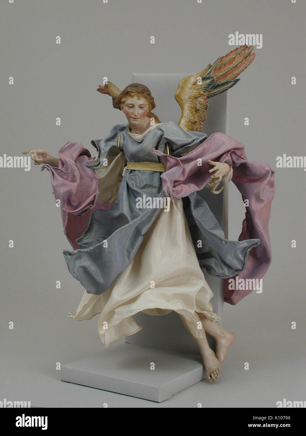 A detailed depiction of an angel figure, part of the MET collection (LC ...