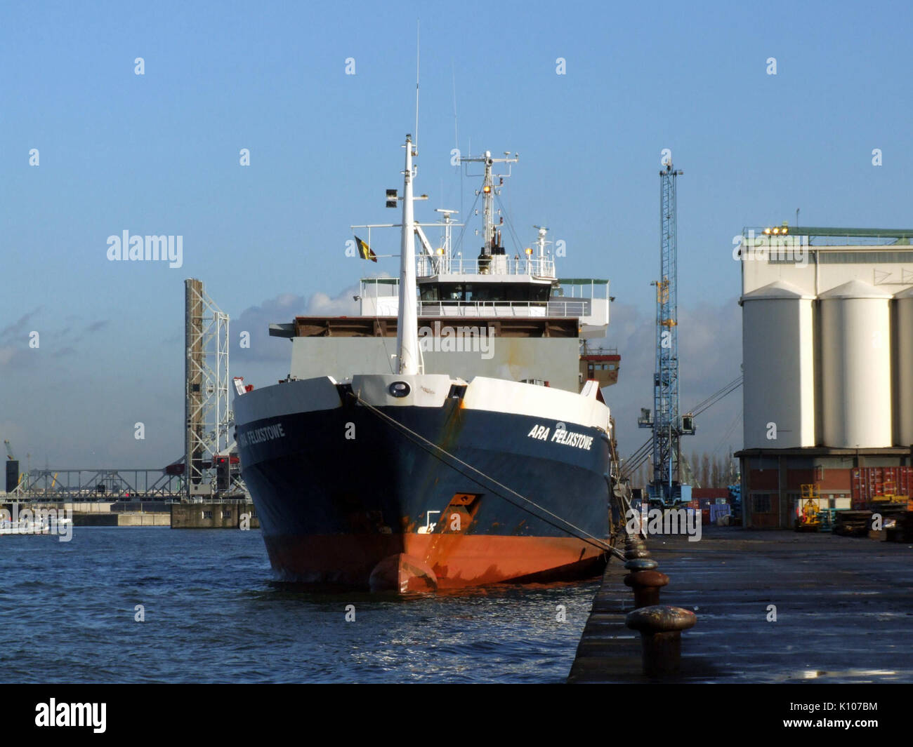 Ara Felixstowe pic2, Port of Antwerp, Belgium Stock Photo - Alamy
