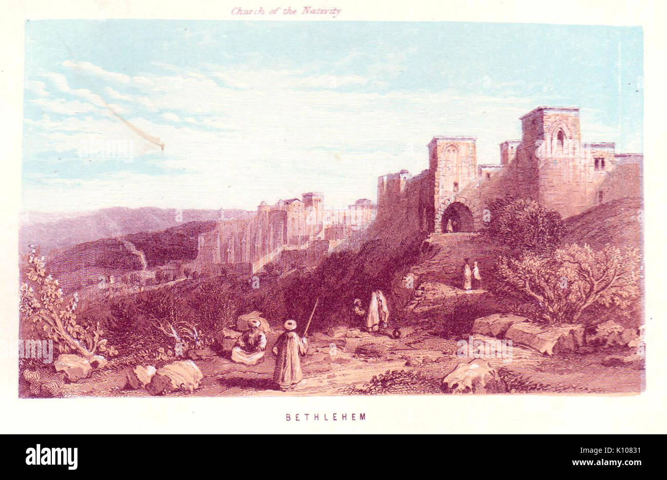 Old bethlehem painting hi-res stock photography and images - Alamy
