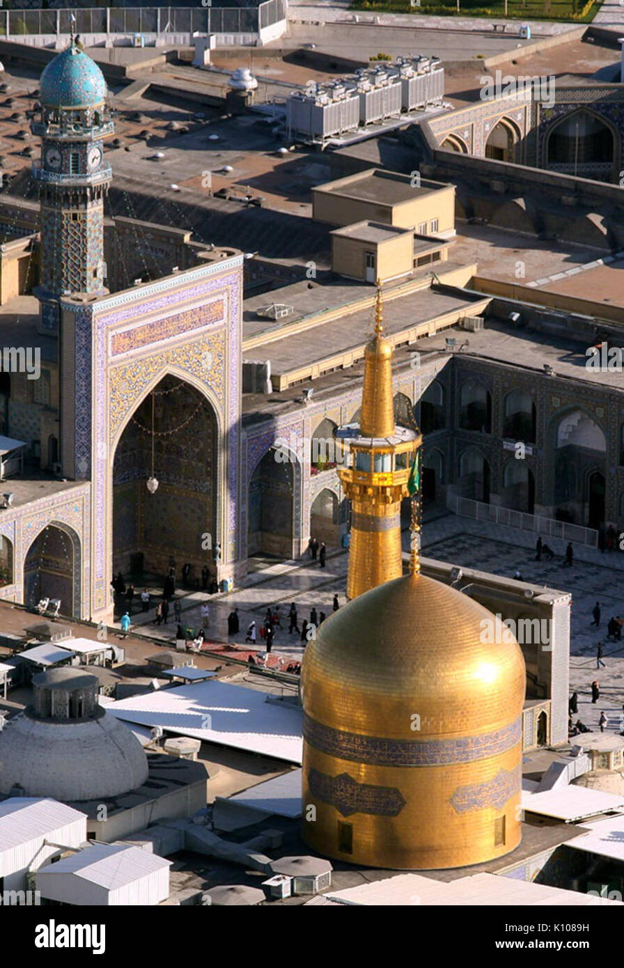 Ali al Ridha Dome Aerial view (1 Stock Photo - Alamy