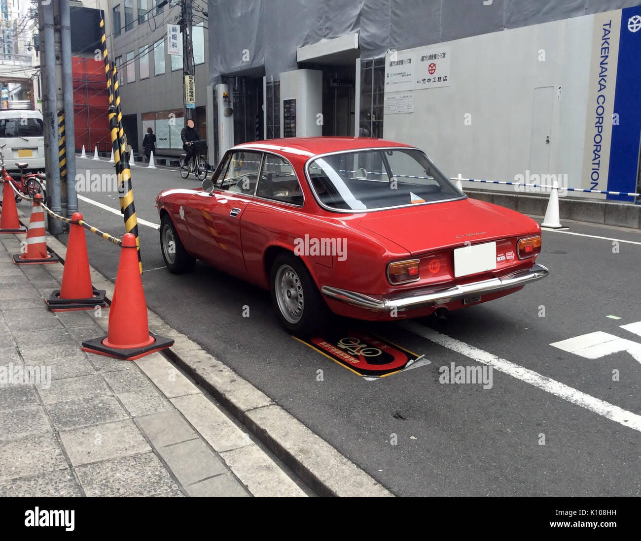 Alfa Romeo GT Junior rear Stock Photo - Alamy