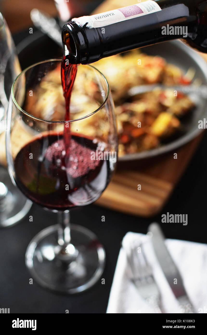 AOC Vin rouge Stock Photo - Alamy