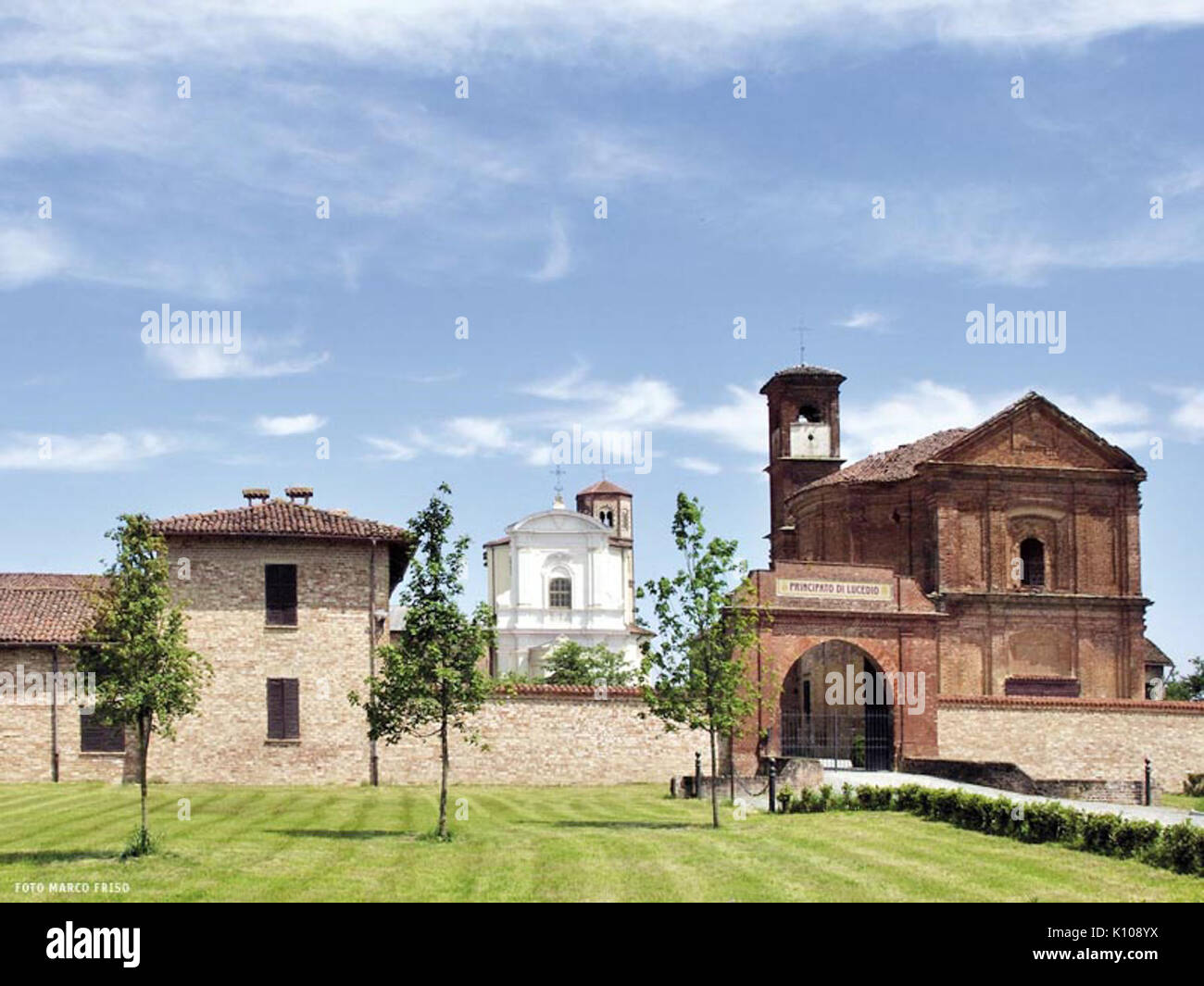 Abbazia di Lucedio Ingresso 1 Stock Photo - Alamy