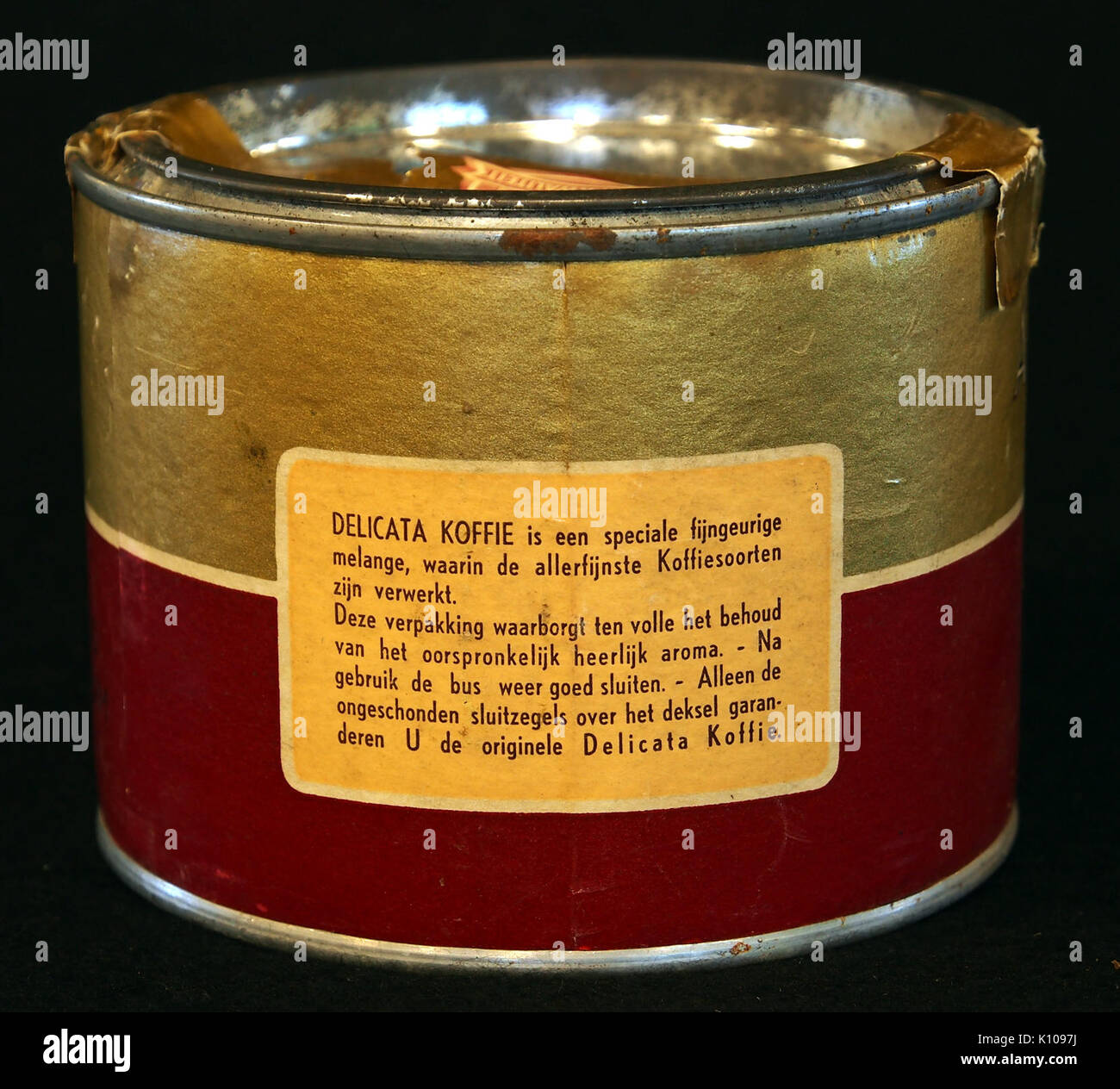 Albert Heijn Delicate Koffie blik, foto3 Stock Photo - Alamy