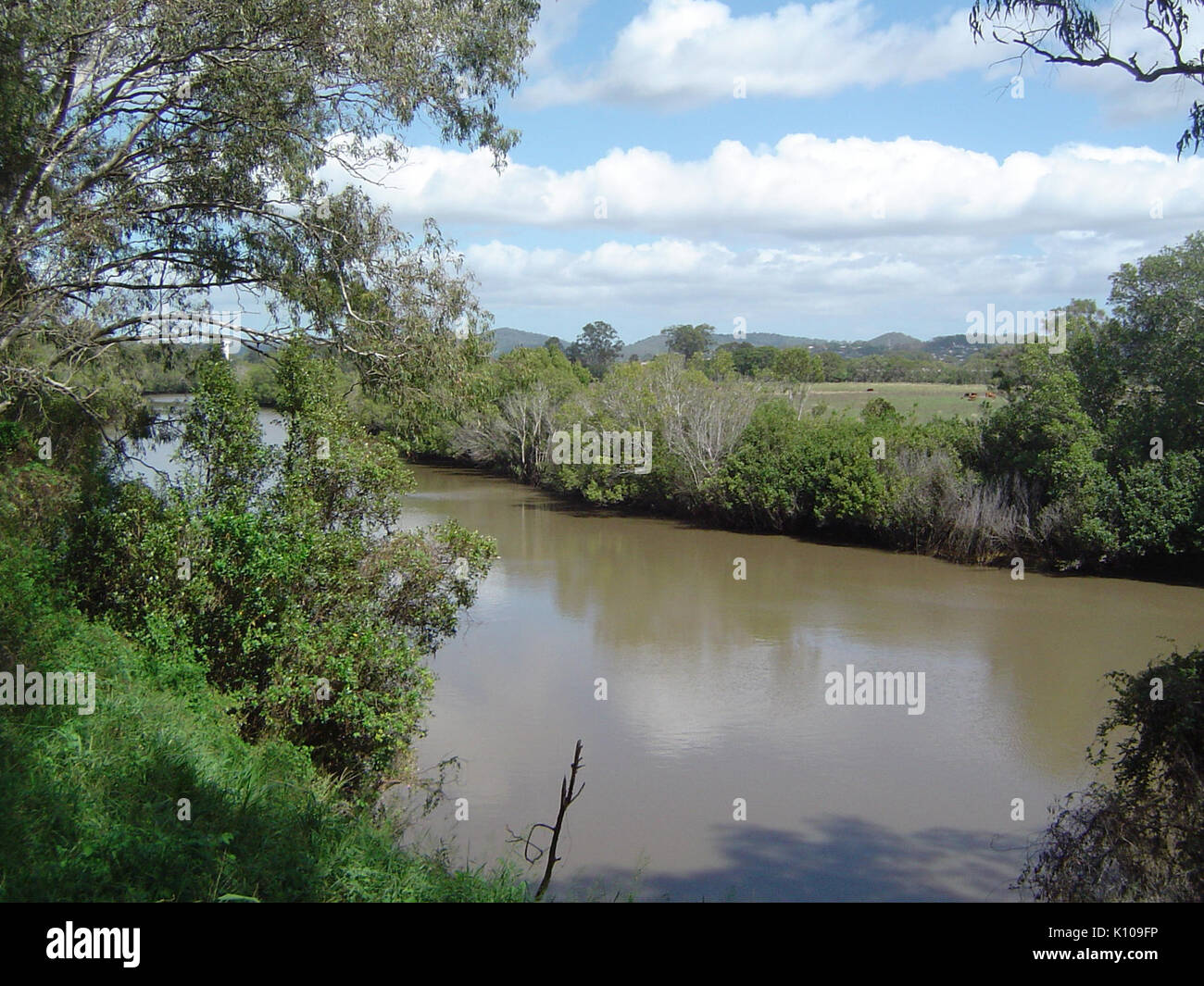 Albert River at Stapylton Stock Photo - Alamy