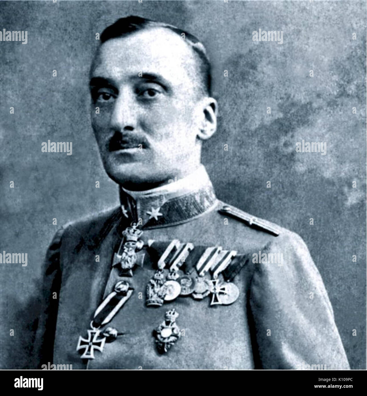 Alexander Graf Wassilko v. Serecki 1916, damals Major Stock Photo - Alamy