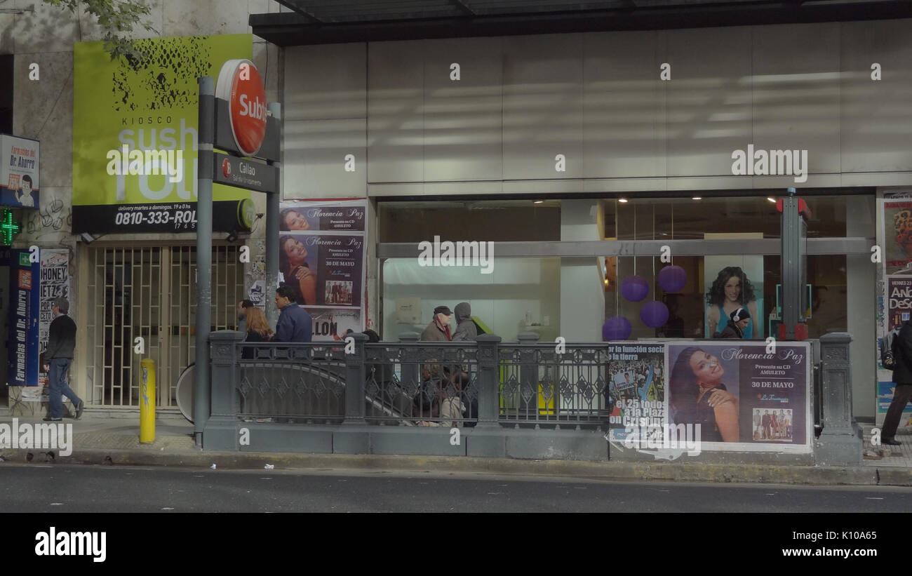 Acceso Est. Callao (2 Stock Photo - Alamy