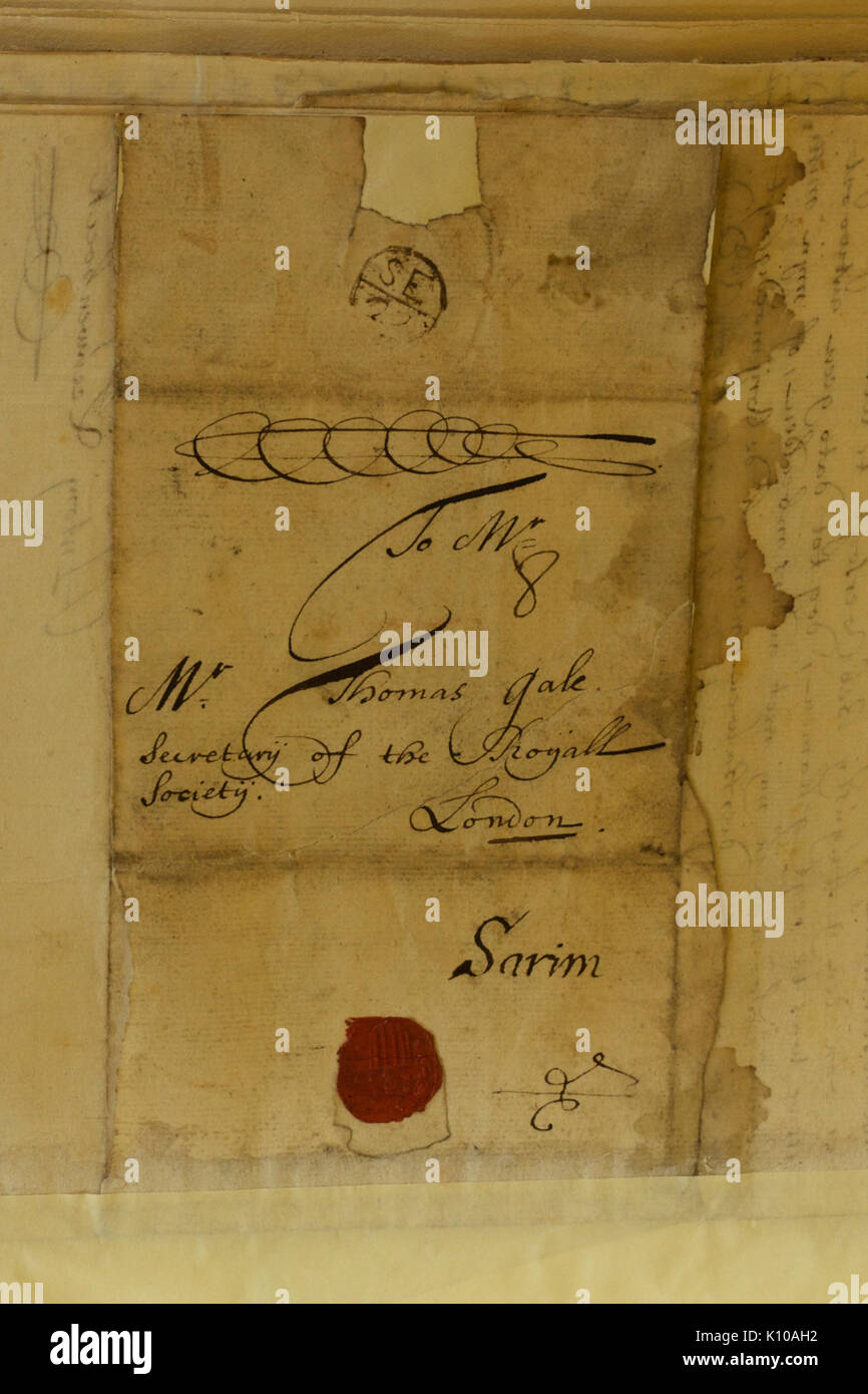 Leeuwenhoek royal society hi-res stock photography and images - Alamy