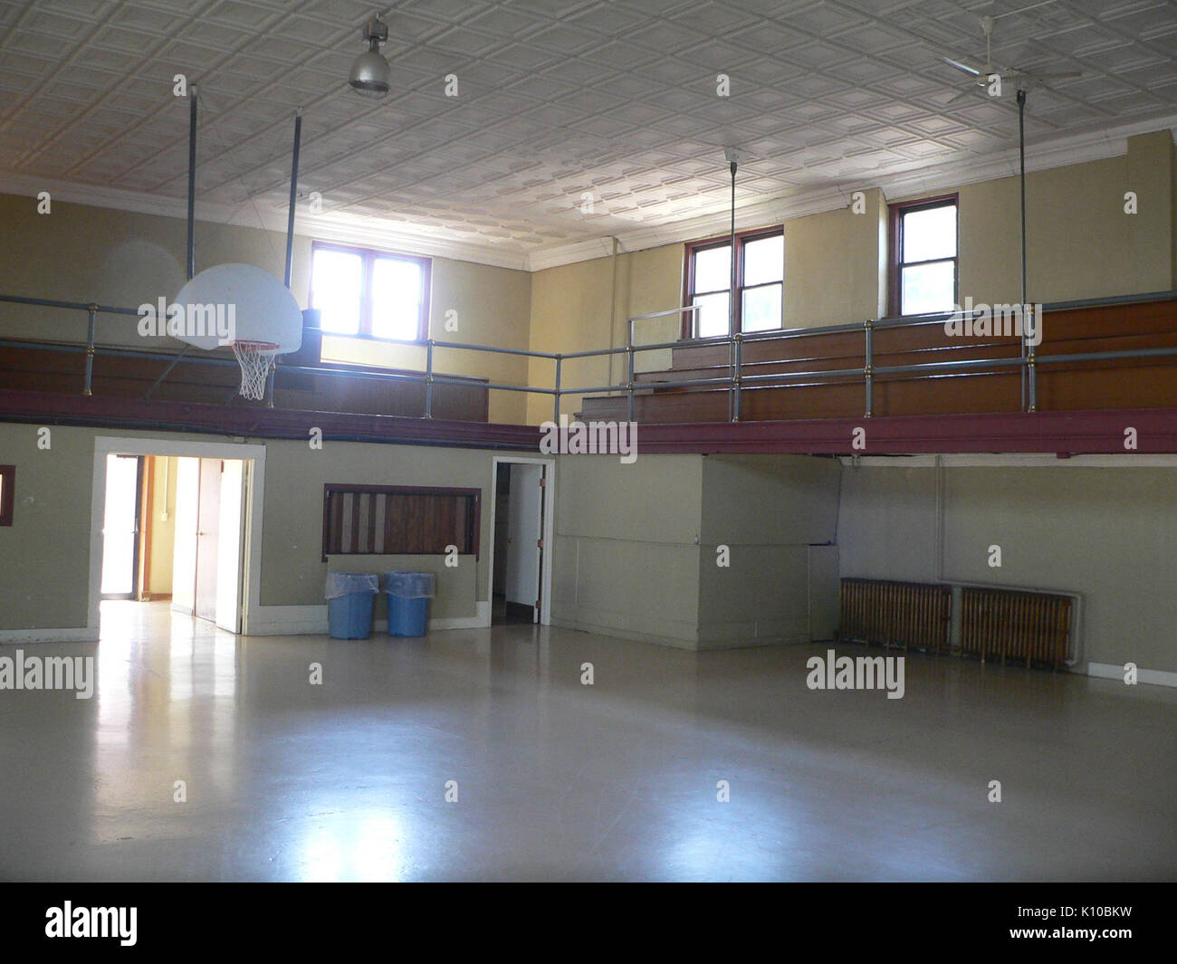 Alma, Nebraska auditorium interior SE corner 1 Stock Photo - Alamy