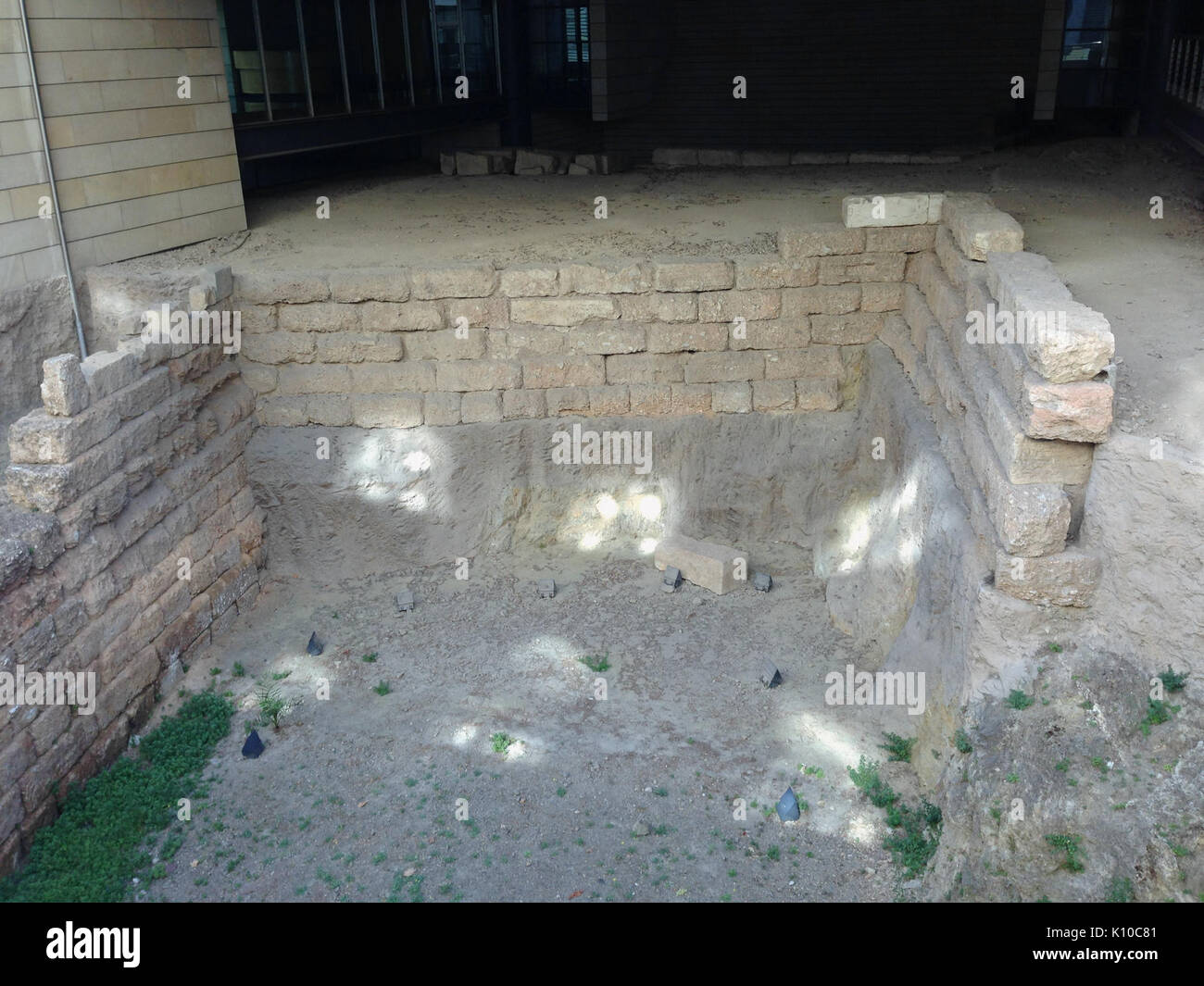 Acharnian gate of the ancient walls of Athens Stock Photo - Alamy