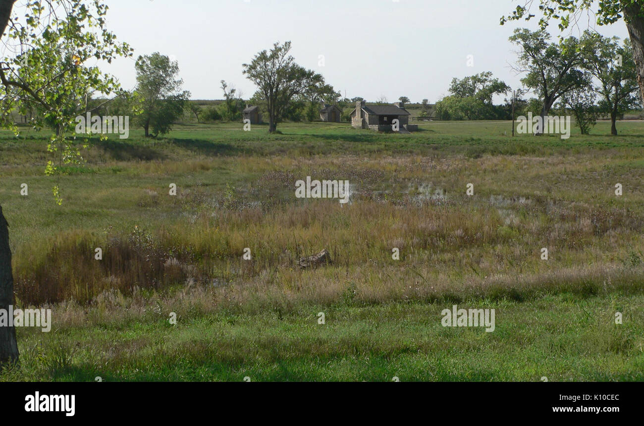 Agra Lake (Kansas) view across 1 Stock Photo - Alamy