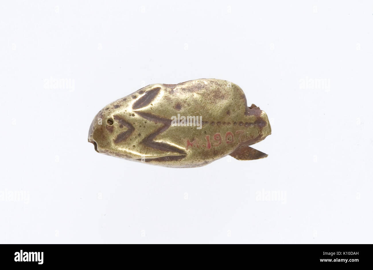 Amulet, fish MET M1907 view 1 Stock Photo - Alamy