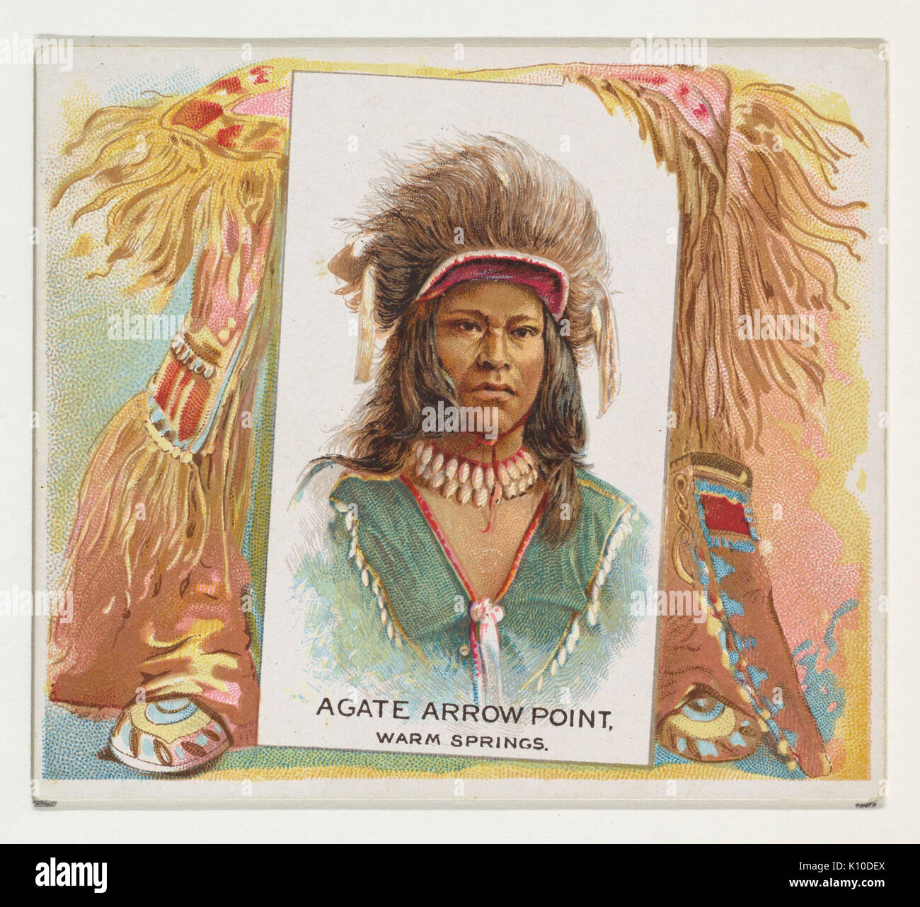 Agate Arrow Point, Warm Springs, from the American Indian Chiefs series ...