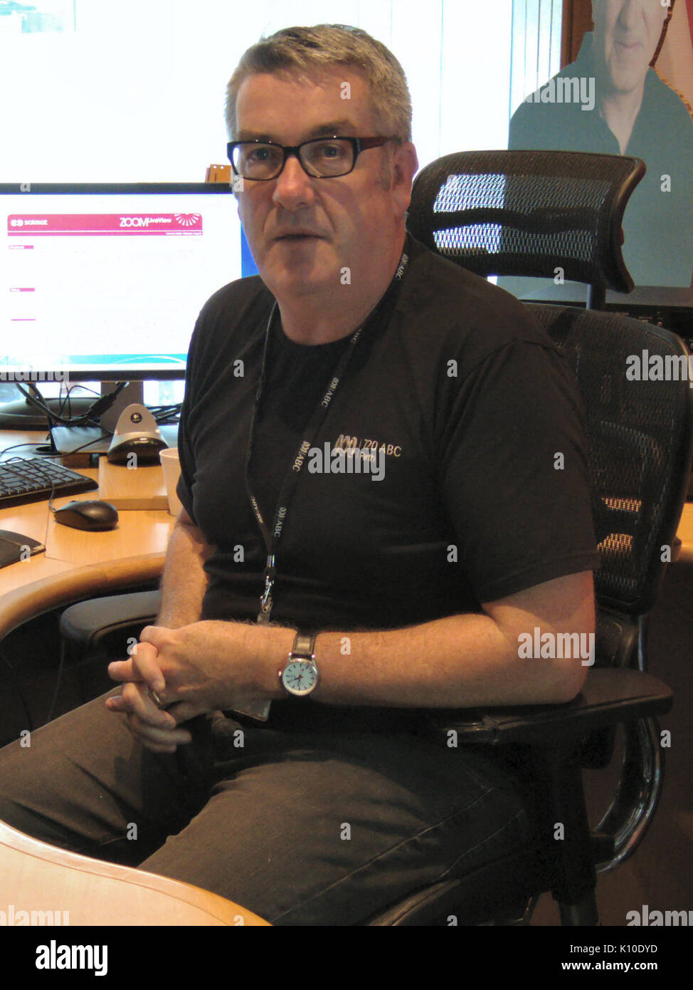 ABC Perth Geoff Hutchison (2) (E37@OpenHousePerth2014 Stock Photo - Alamy