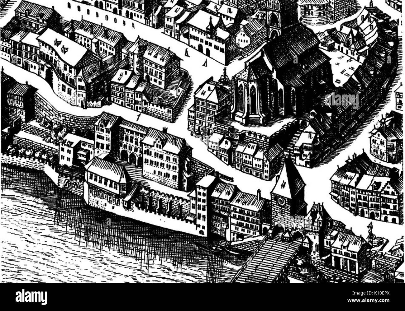 University basel history Black and White Stock Photos & Images - Alamy