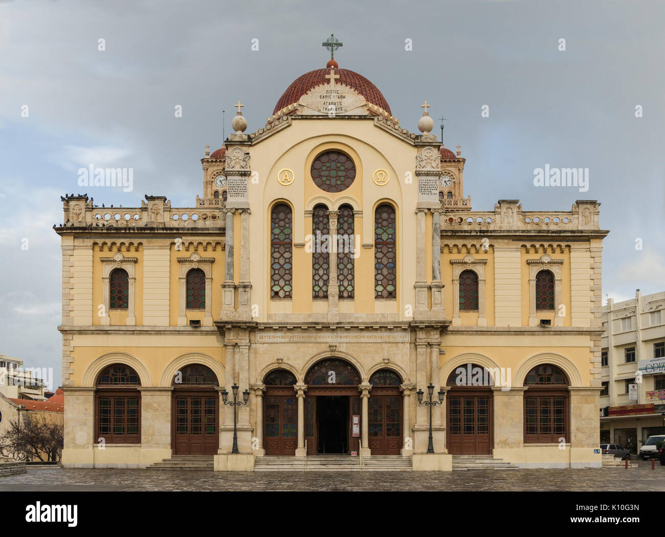 Agios minas cathedral hi-res stock photography and images - Alamy