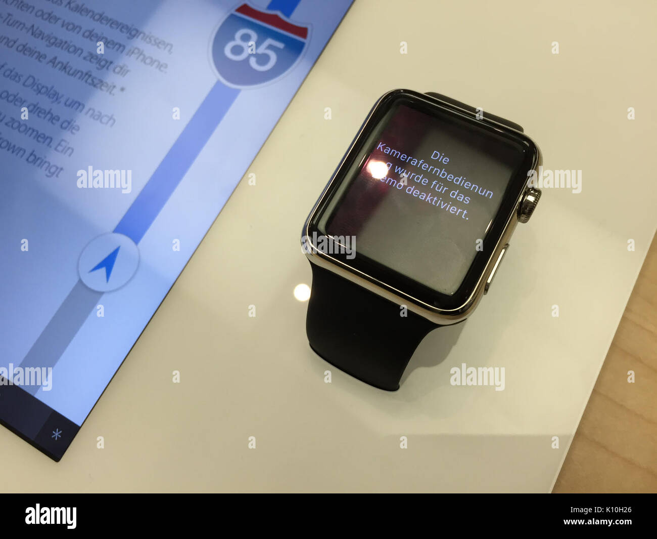 Apple Watch Demo Stock Photo - Alamy