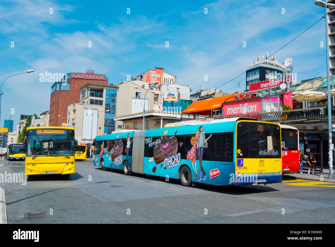 Belgrade serbia yugoslavia busy street hi-res stock photography and ...