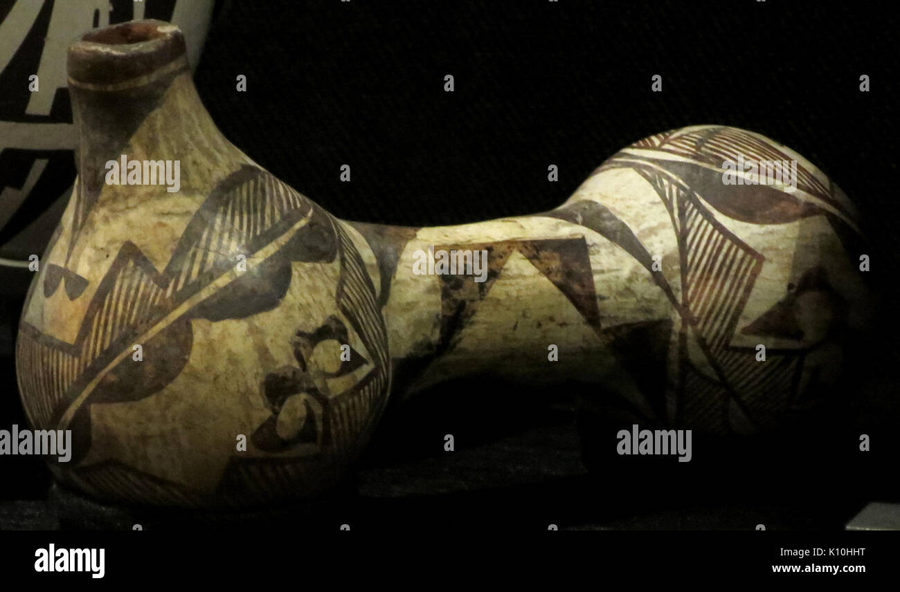 Acoma canteen, 1875 1925, Heard Museum Stock Photo - Alamy