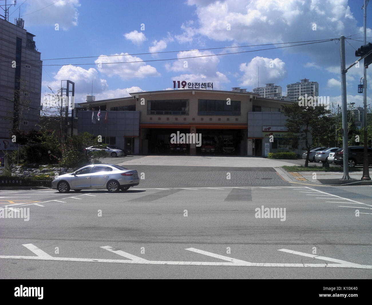 Anseong Fire Station Gongdo Fire House Stock Photo - Alamy