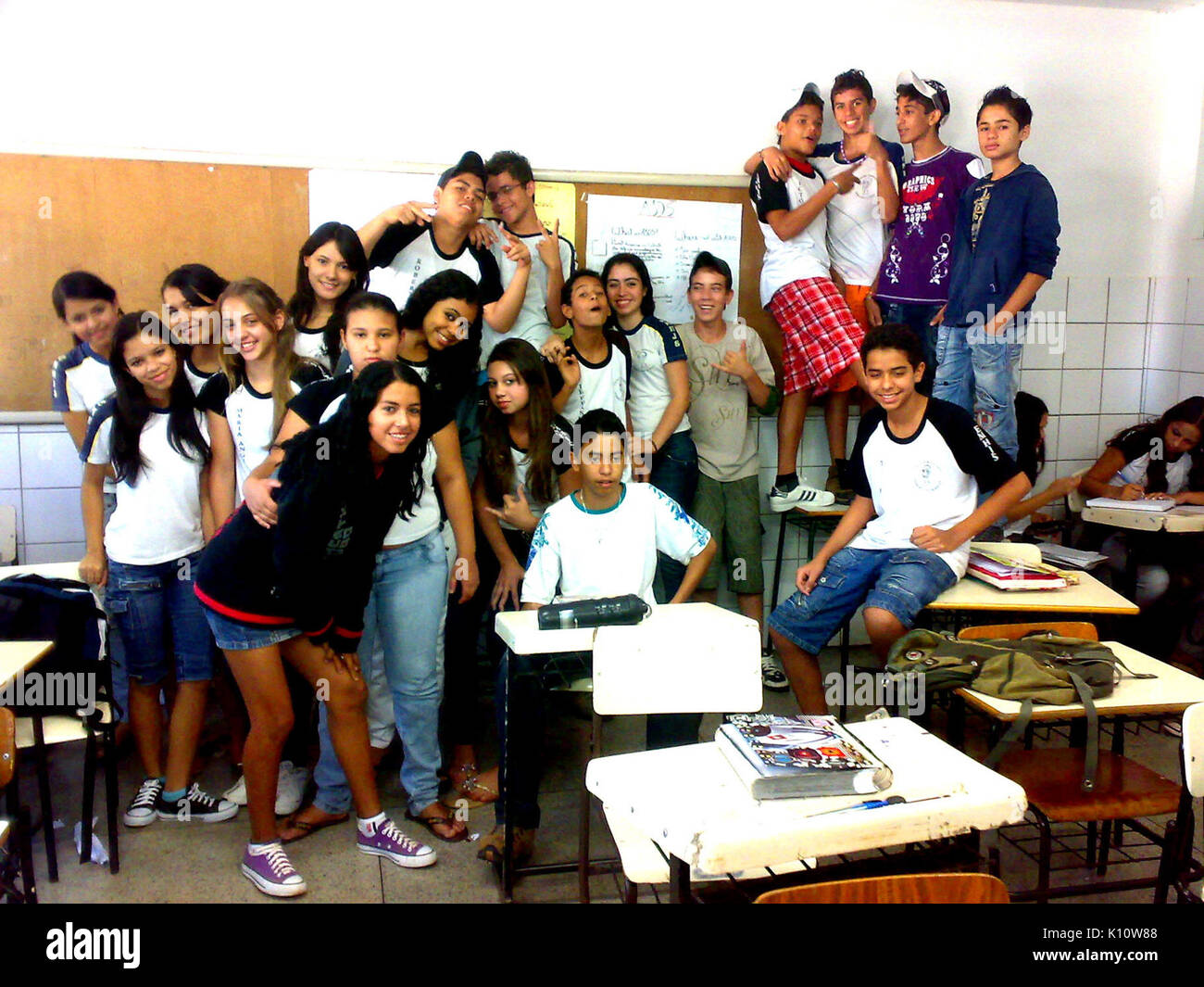 Brazil school classroom hi-res stock photography and images - Alamy