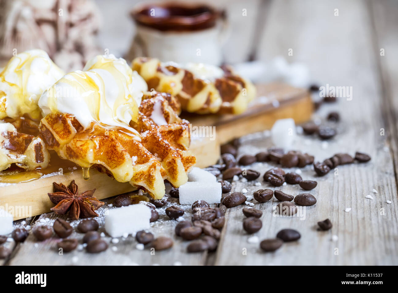Waffers hi-res stock photography and images - Alamy