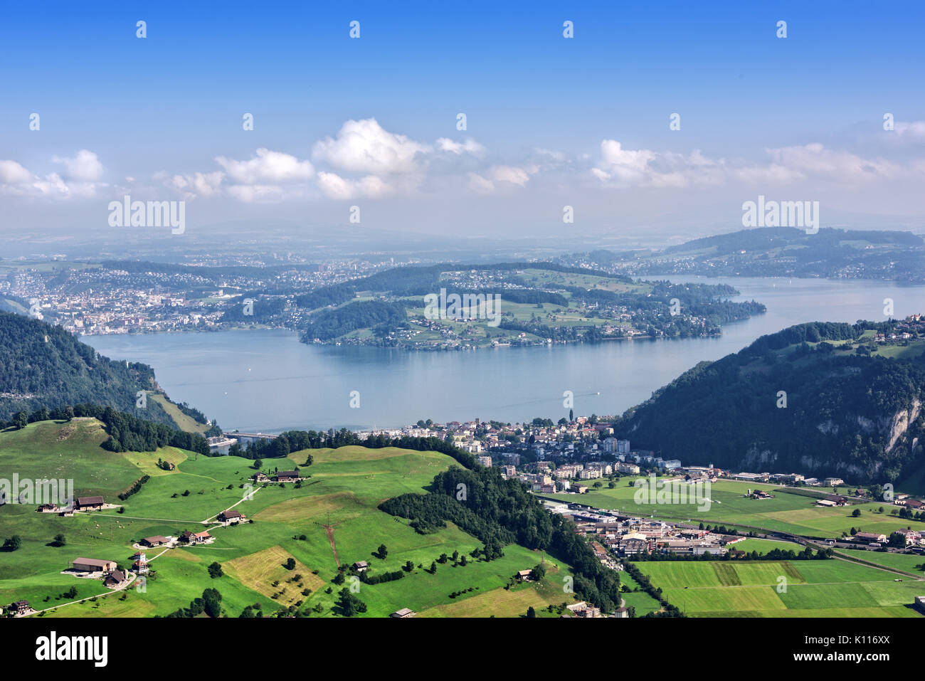 Lake lucerne aerial hi-res stock photography and images - Alamy