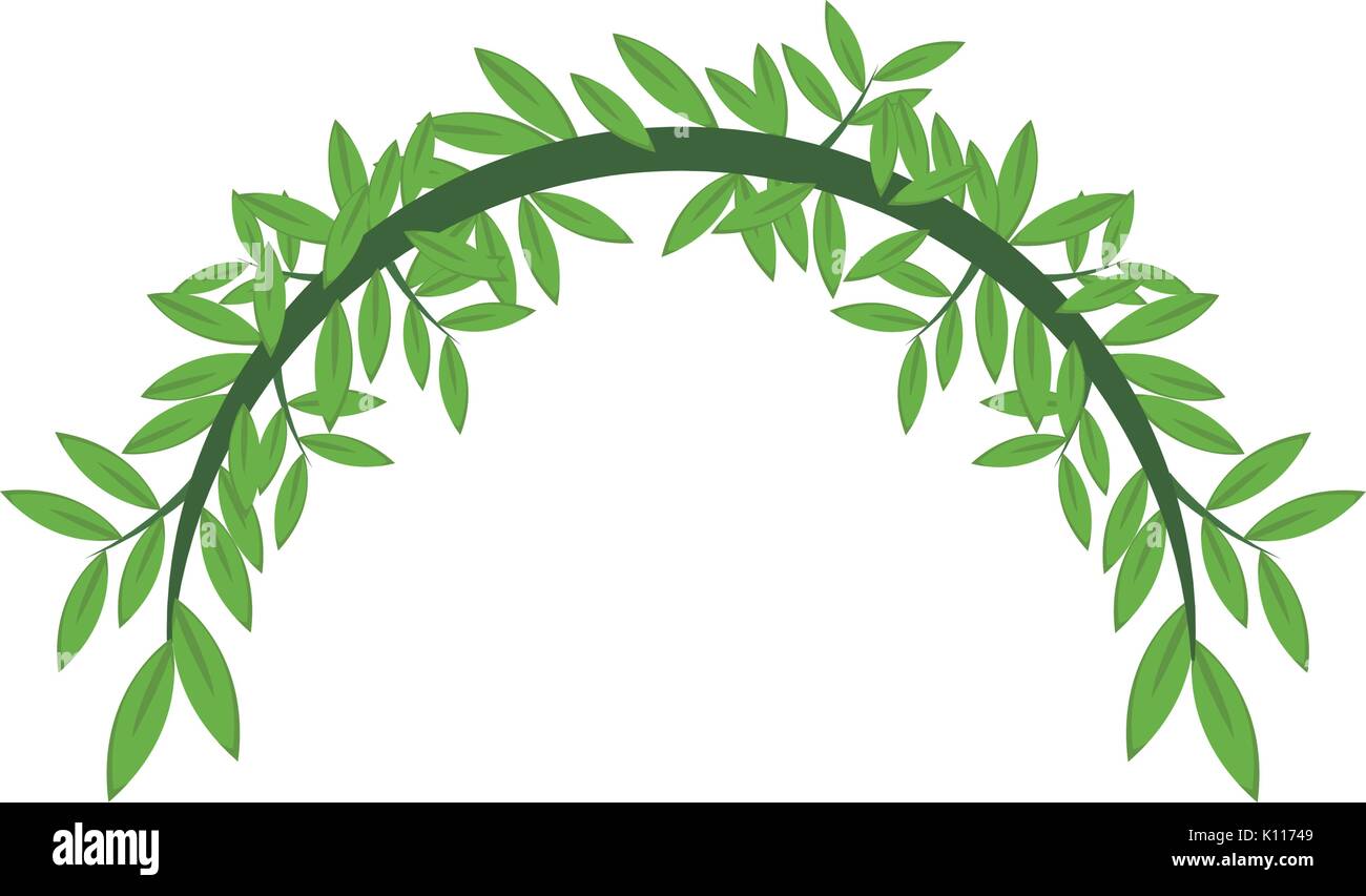 branch tree olive decoration natural peace symbol icon Stock Vector ...