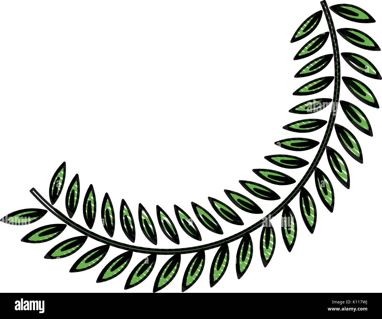 olive branch leaf peace flora symbol Stock Vector Image & Art - Alamy