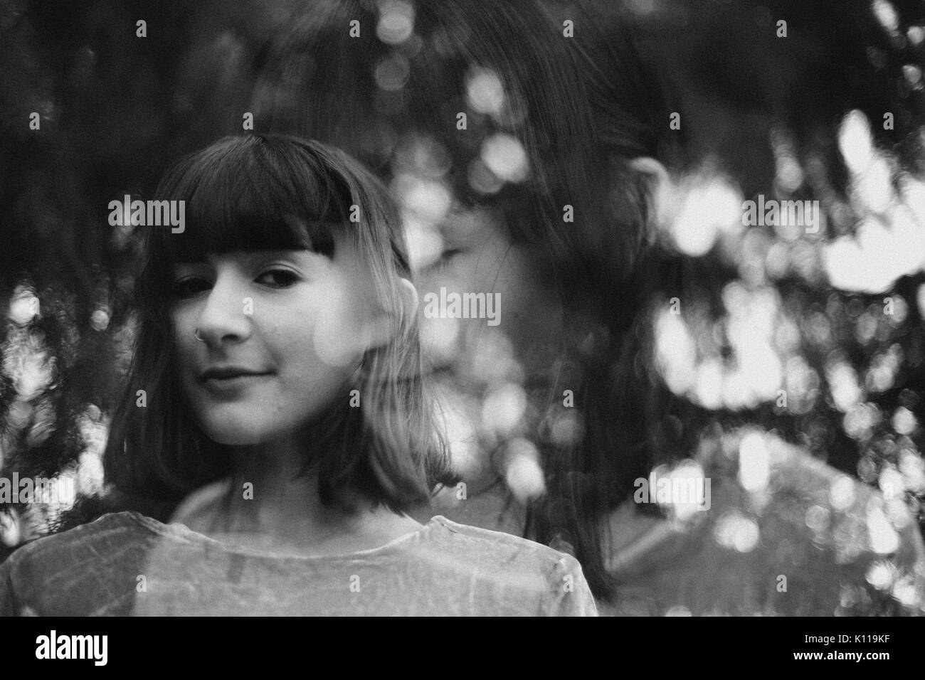 Double aged Black and White Stock Photos & Images - Alamy