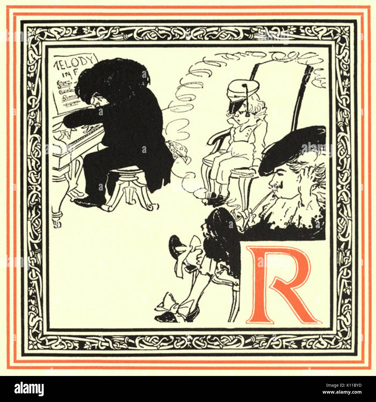 An alphabet of celebrities R Stock Photo - Alamy