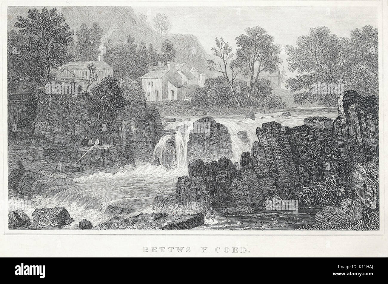 Bettws y coed map hi-res stock photography and images - Alamy